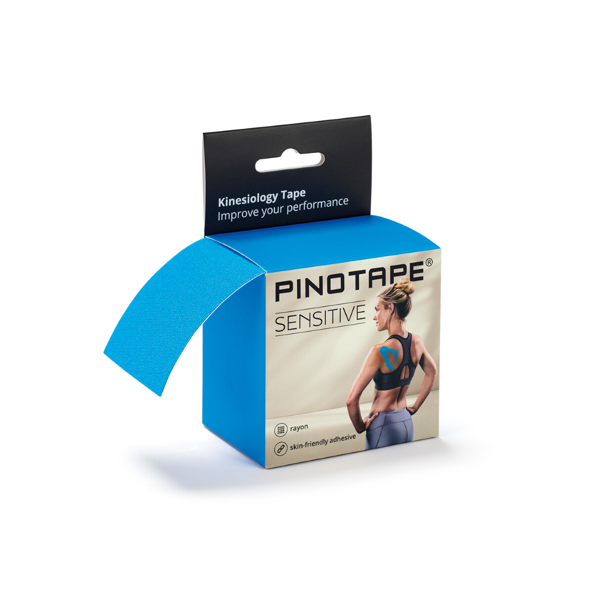Pinotape Sport Sensitive Kinesiologie Tape Light Blue 5 cm x 5 m, 10,49
